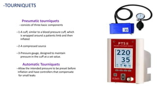 Arterial torniquet. | PPTX