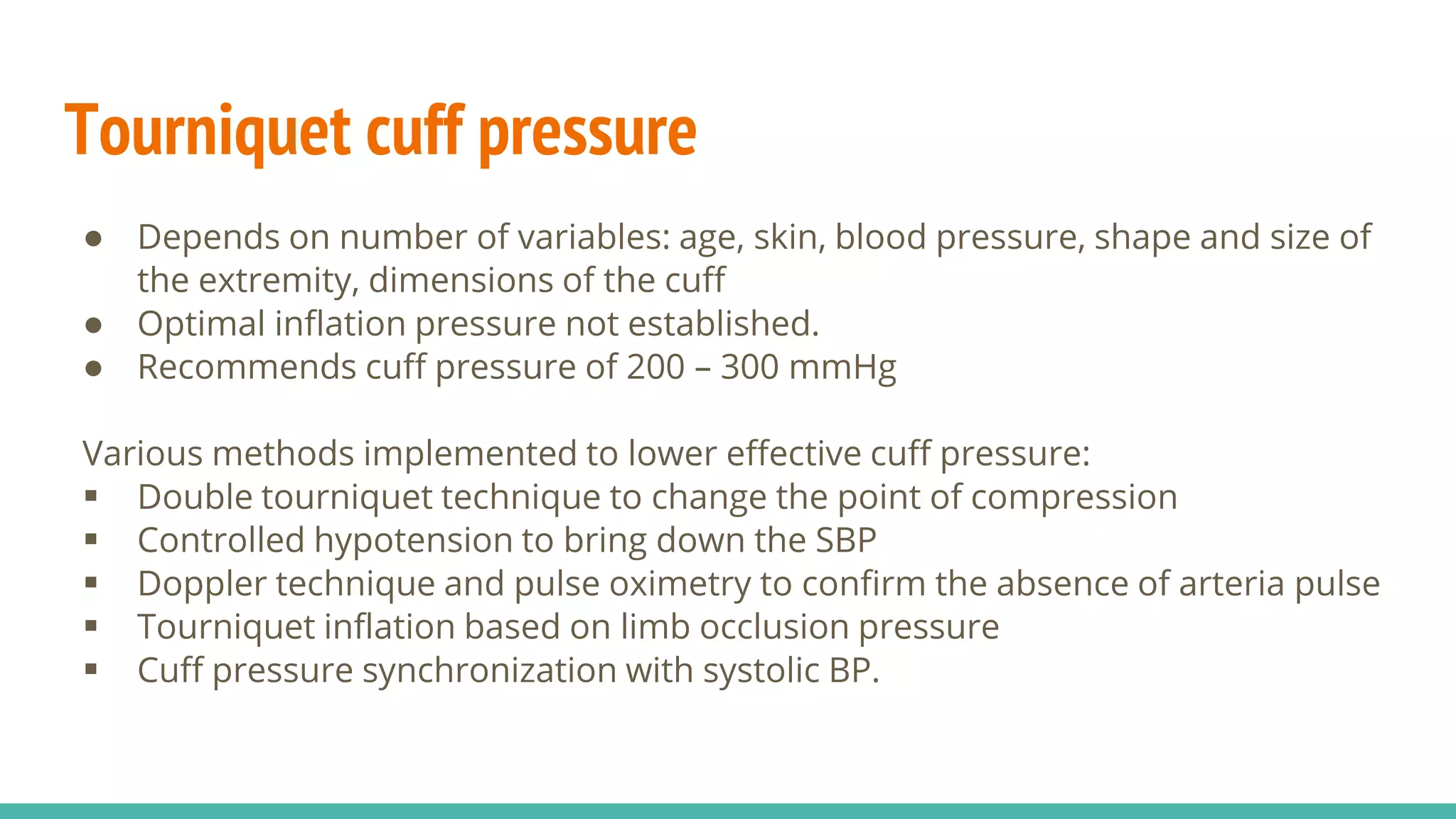 Arterial tourniquet | PPTX | First Aid | Injuries