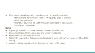 Arterial tourniquet | PPTX | First Aid | Injuries