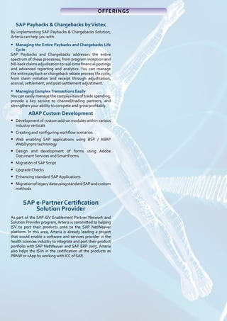 Arteria Services Brochure | PDF