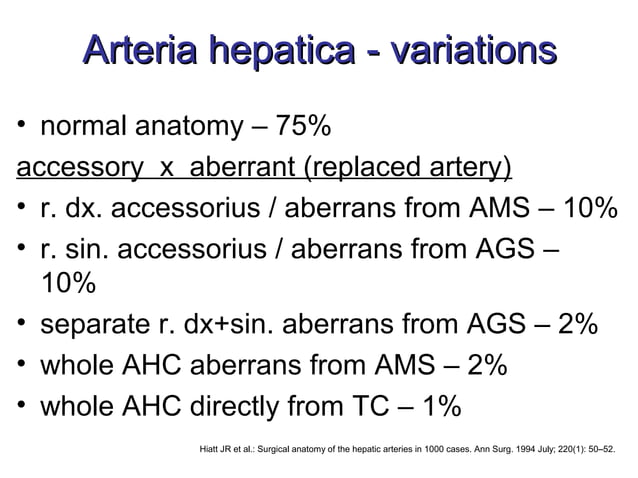 Arteries of human body - Arterije tela | PPT