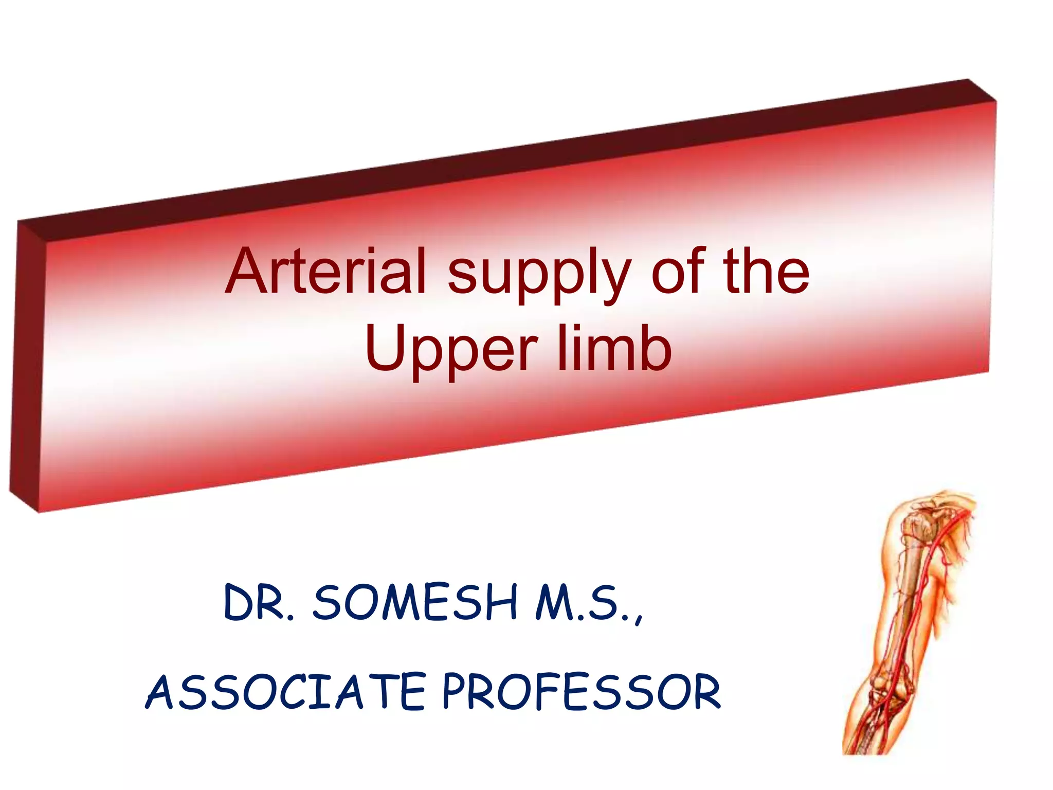 Arteries of the upper limb.ppt