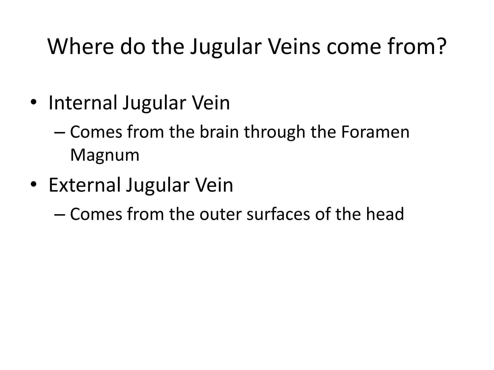 Arteries & veins of the upper body | PPTX