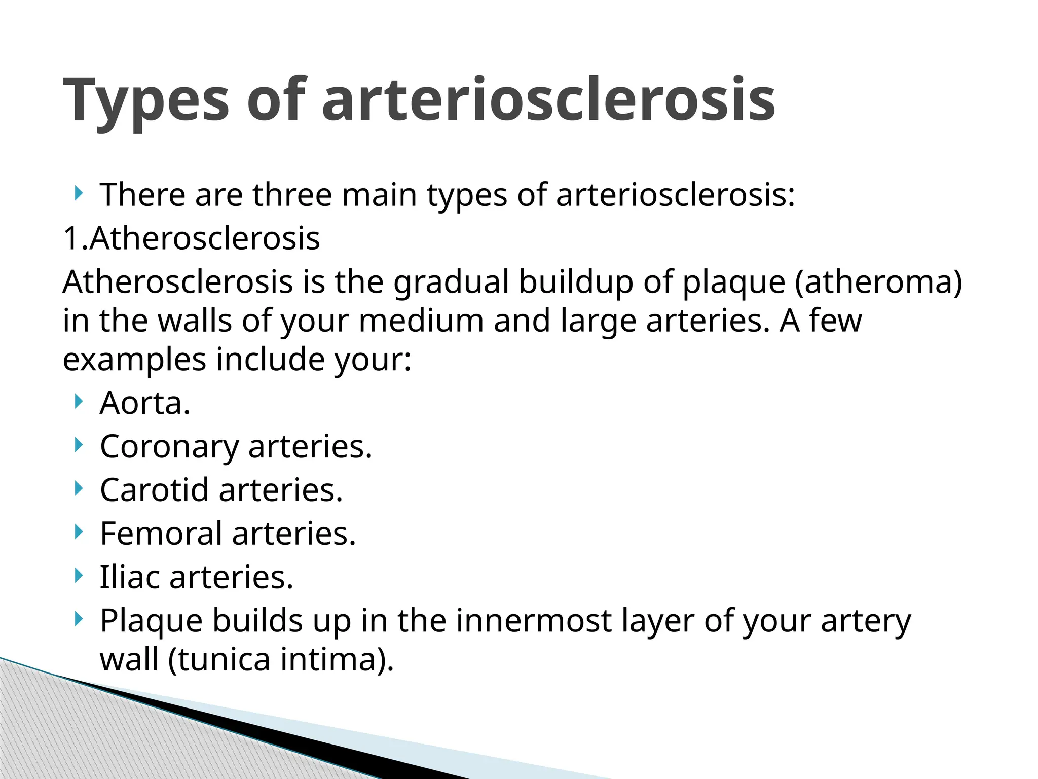Arteriosclerosis.pptx presentation bigxc | PPTX