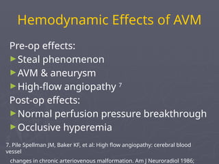 Arteriovenous Malformation Arteriovenous Malformation | PPTX