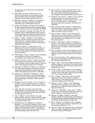 Arterite temporal - artigo de revisão adequado | PDF