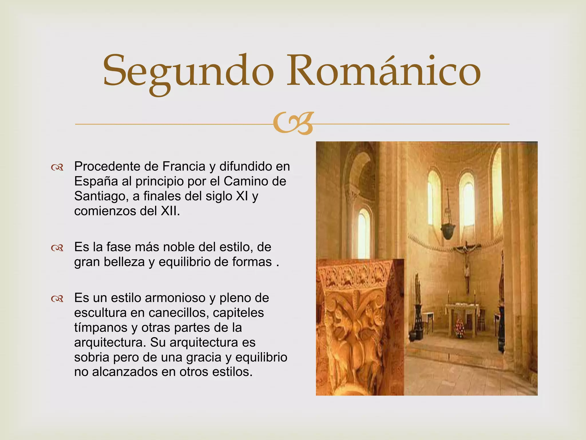 HISTORIA DEL ARTE: ARTE ROMANICO | PPTX | Design | Fine Art