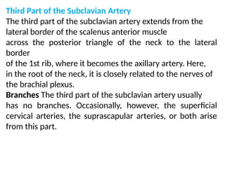 Anatomy of arterial supply of head and neck ppt | PPTX