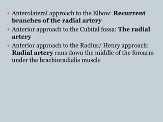 Arterial Supply of Upper Limb | PPTX