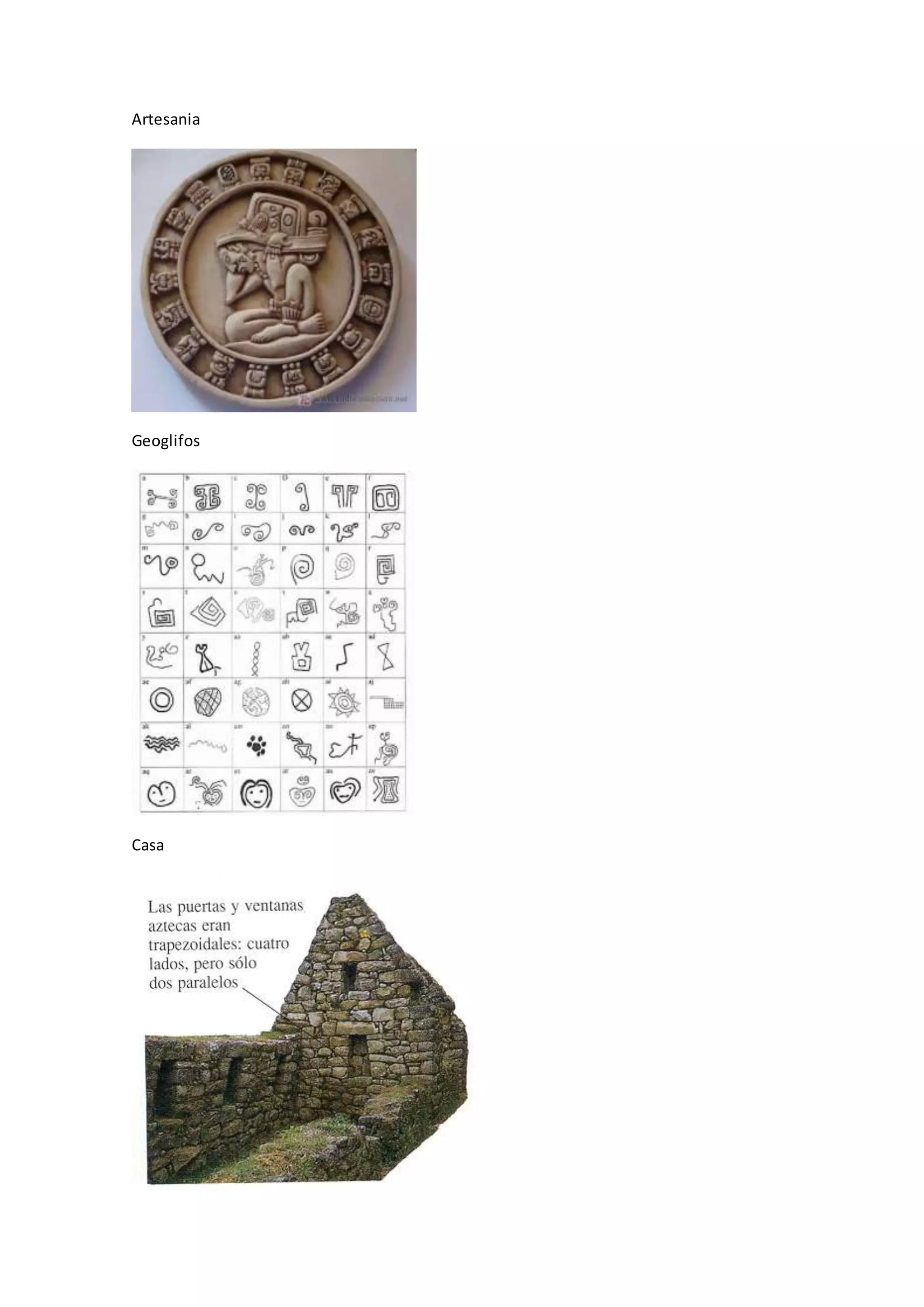 Artesania aztecas | DOCX