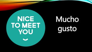 Introduce yourself in English in 4 basic steps | PPTX