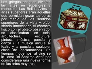 Artes menores | PPTX