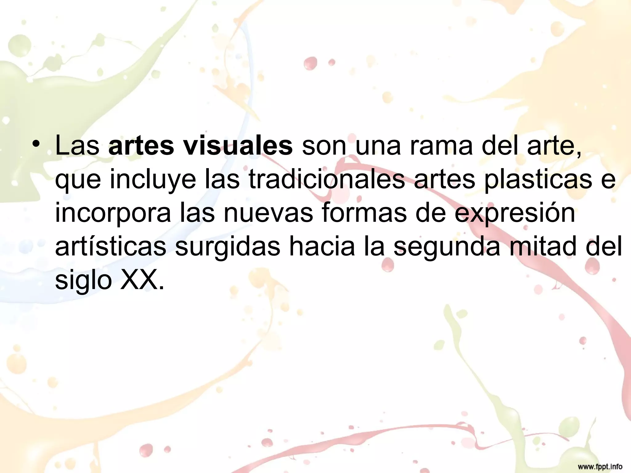 Artes visuales | PPT