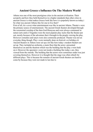 Art Essay Examples. 30 College Essay Examples MS Word, PDF Examples | PDF