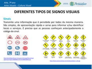 ARTES VISUAIS – Cultura Visual A expressão e o cotidiano.ppt
