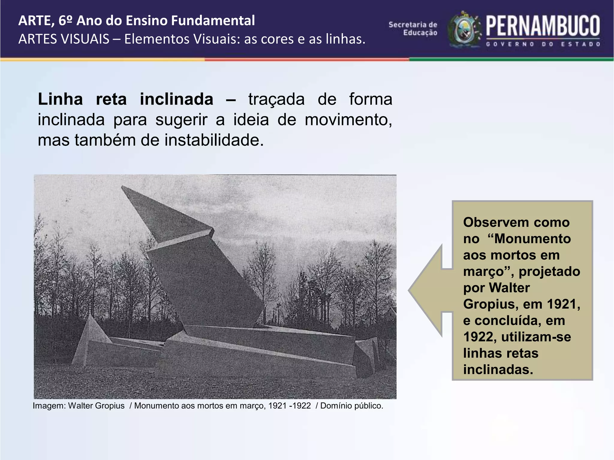 ARTES VISUAIS – Elementos Visuais as cores e as linhas.ppt