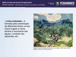 ARTES VISUAIS – Elementos Visuais as cores e as linhas.ppt