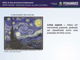 ARTES VISUAIS – Elementos Visuais as cores e as linhas.ppt