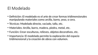 Artes Visuales para la enseñanza del arte- | PPTX