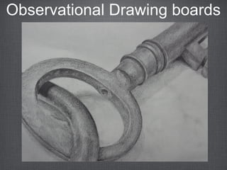 Art exam observational drawing | PPT