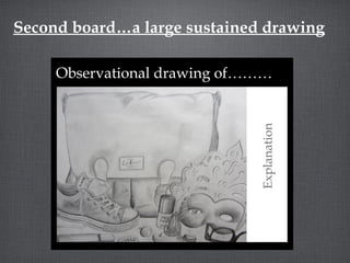 Art exam observational drawing | PPT