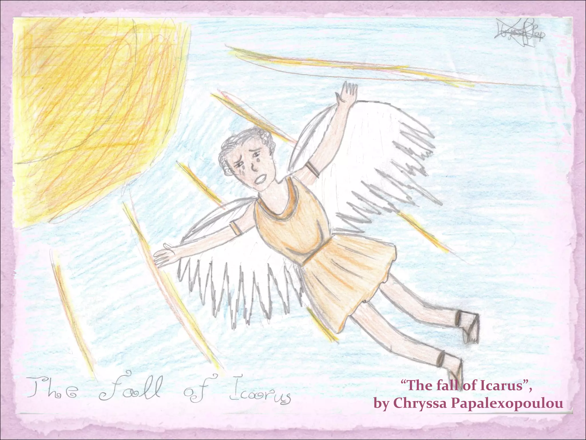 Art exhibition - The Fall of Icarus | PPT