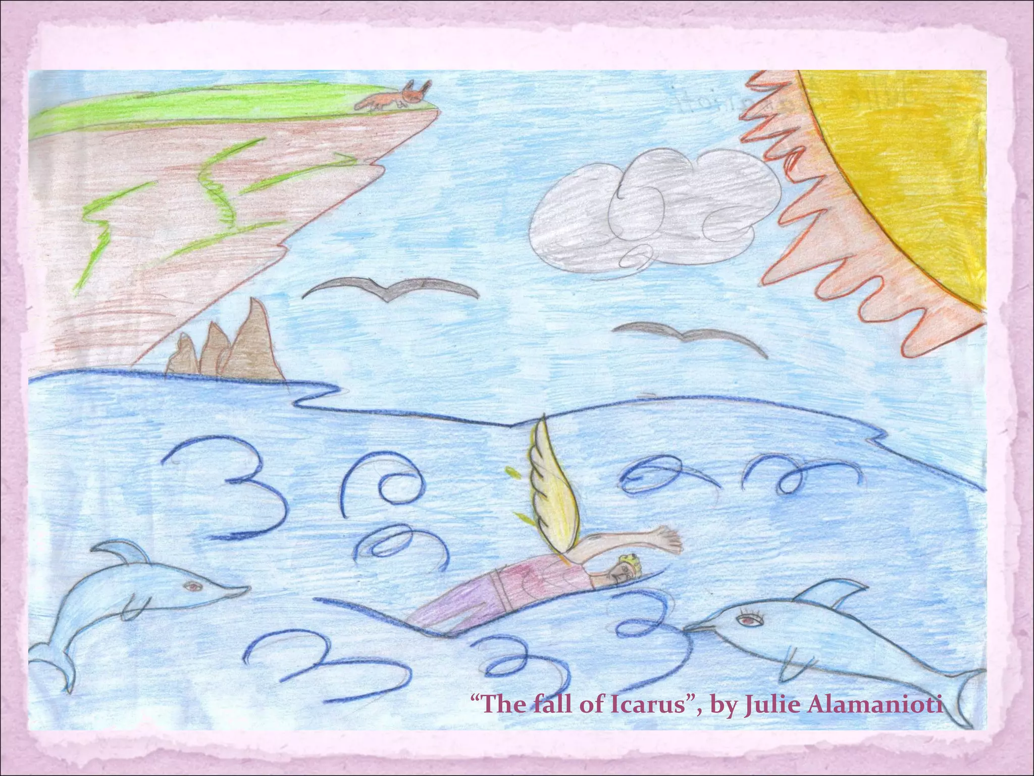 Art exhibition - The Fall of Icarus | PPT