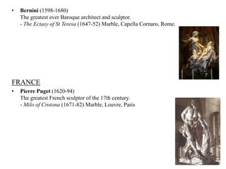 Baroque art and art movements | PPTX