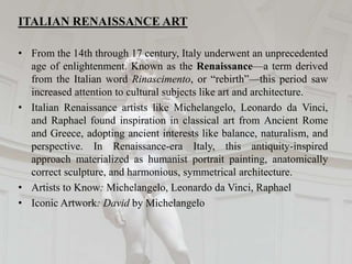 Baroque art and art movements | PPTX