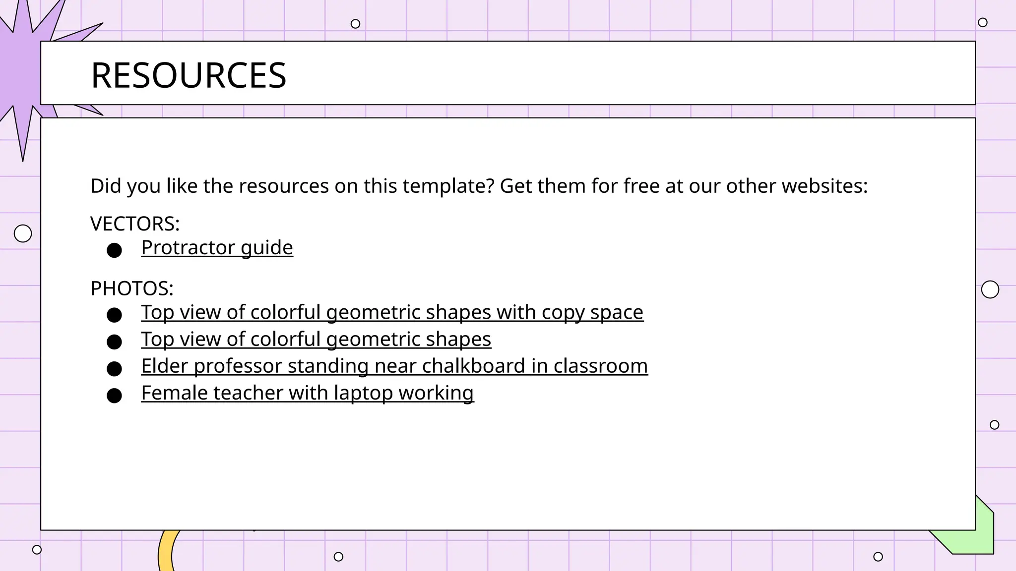 ARTE Y GEOMETRIA,Litos geométricos octavos básicos | PPT