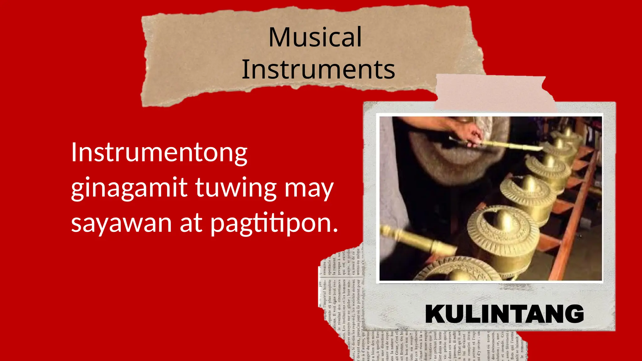 ART FORMS FROM REGION 10 Module 5. Arts from Region 10 - Grade 11 ...