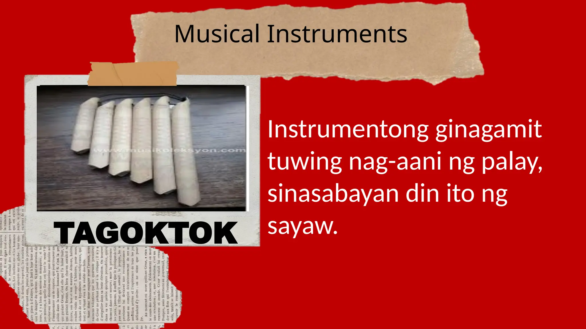 ART FORMS FROM REGION 10 Module 5. Arts from Region 10 - Grade 11 ...