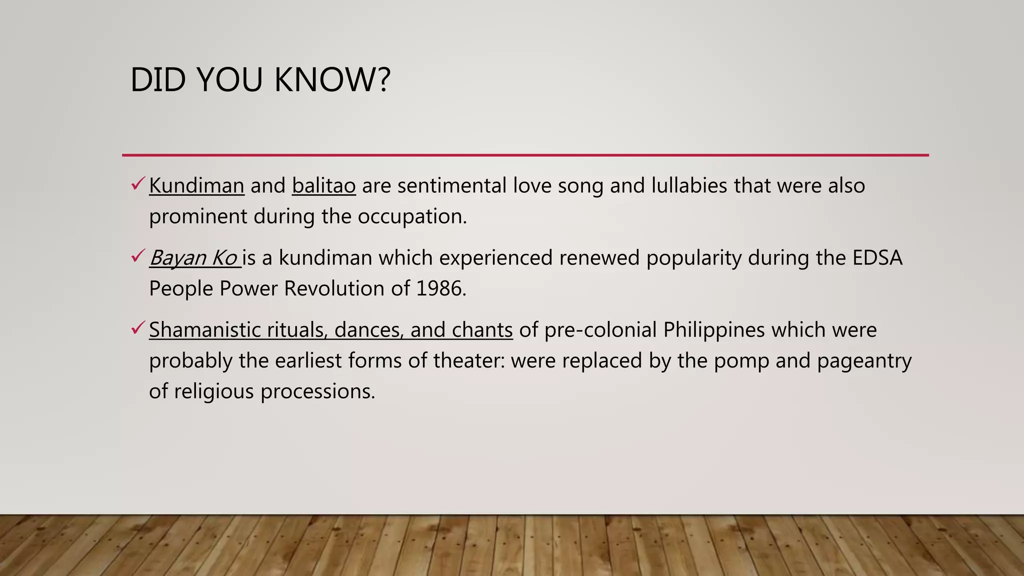 Art Forms in the Philippines during the Spanish Colonization | PPTX