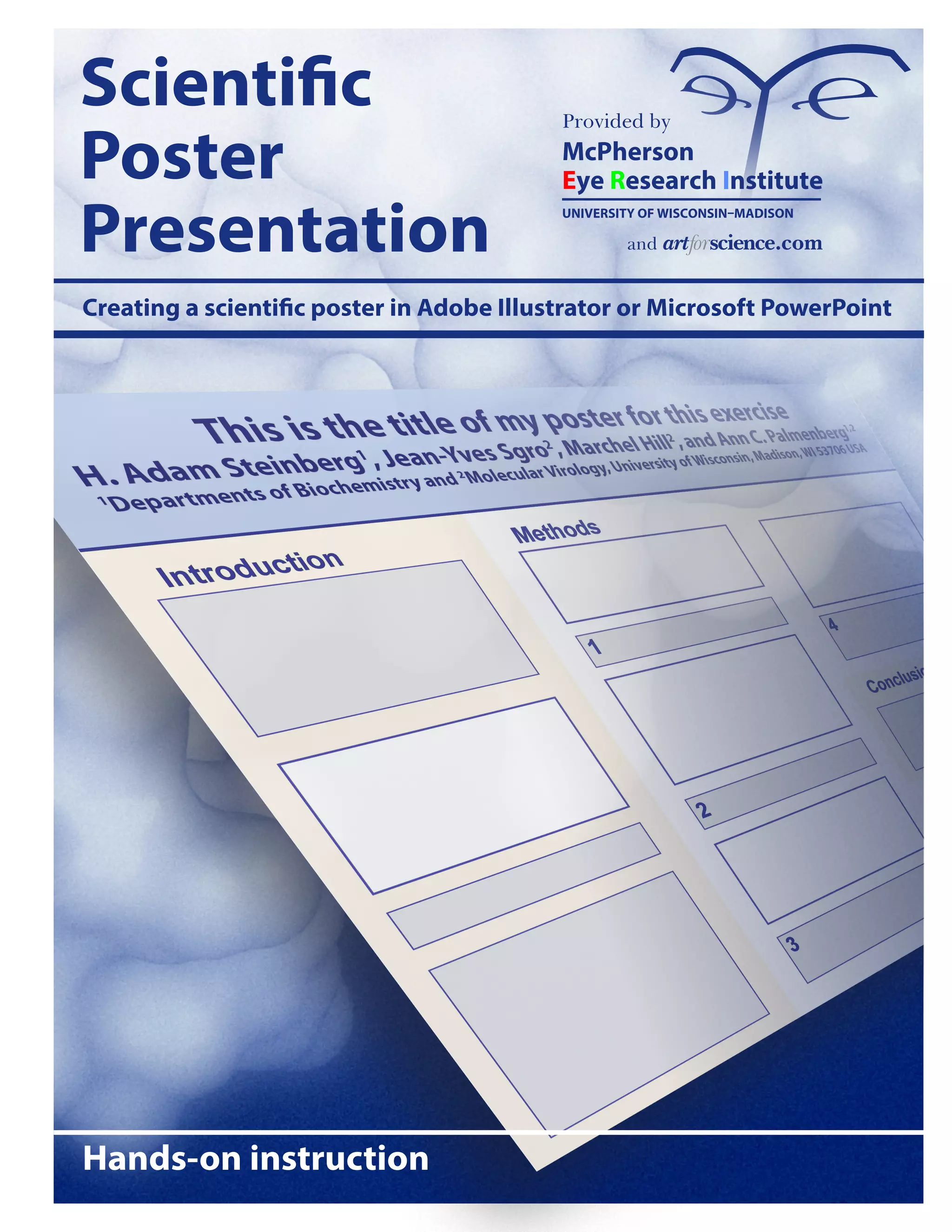 Scientific Poster Making Using Adobe Illustrator -hmftj | PDF