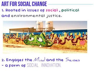 Art for Social Change Presentation | PPTX