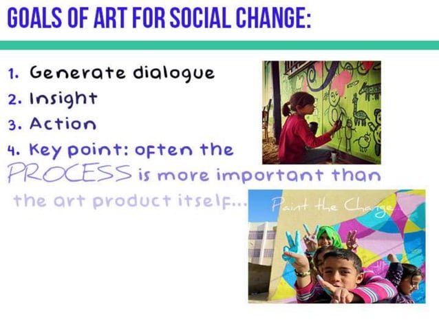 Art for Social Change Presentation | PPT