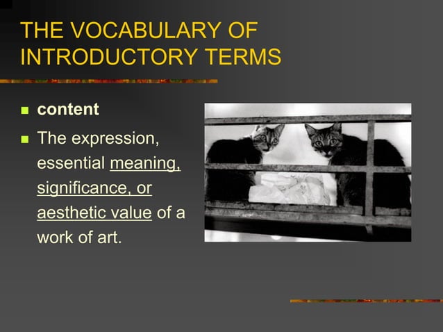 Art fundamentals ch01 introduction part 1 7-10-2017 | PPT