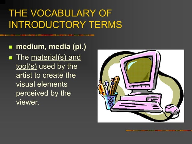 Art fundamentals ch01 introduction part 1 7-10-2017 | PPT