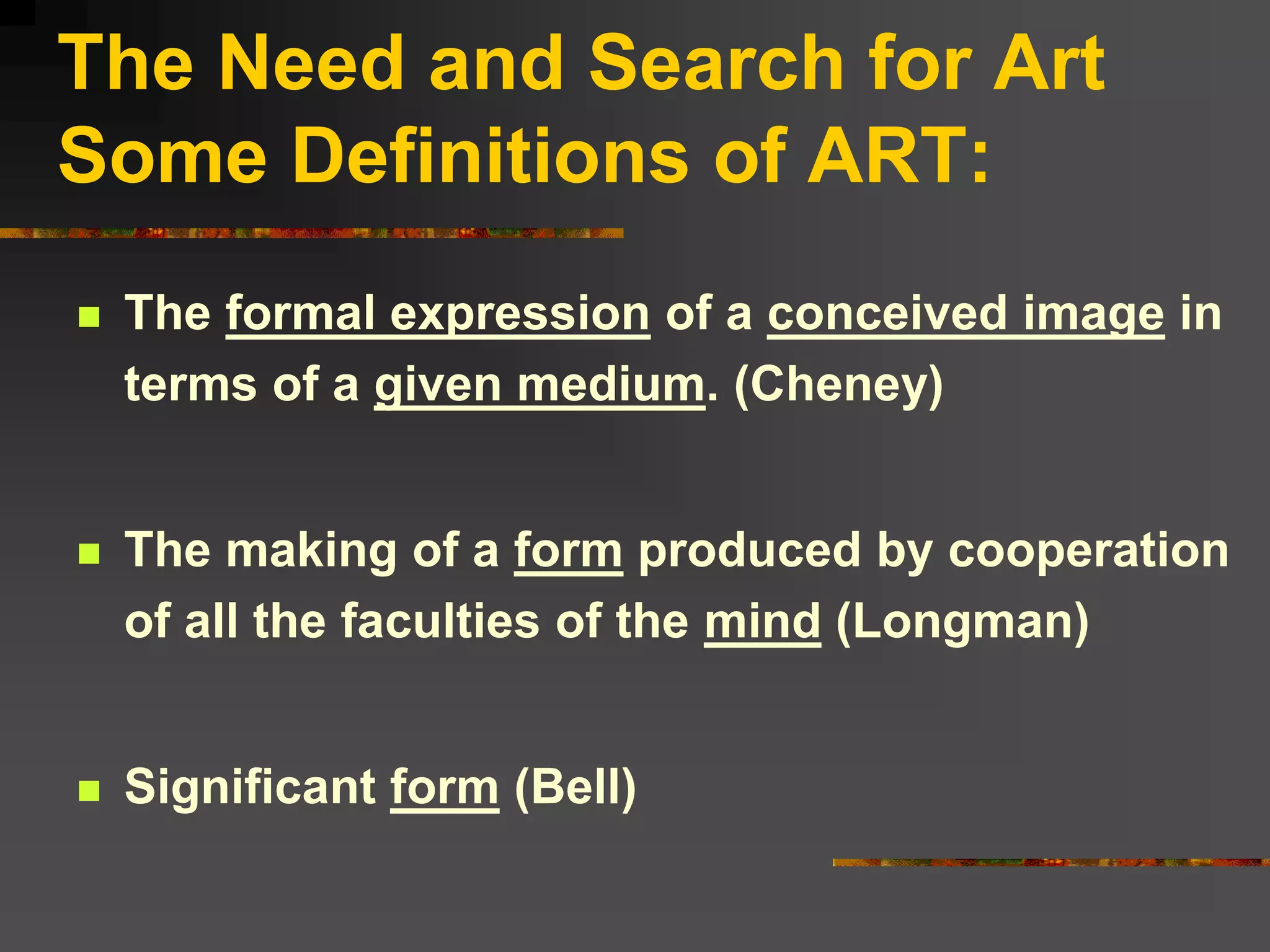 Art fundamentals ch01 introduction part 2 14-10-2017 | PDF