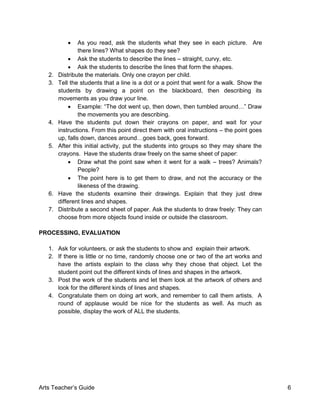 Art gr.1 teacher's guide (q1&2) | PDF