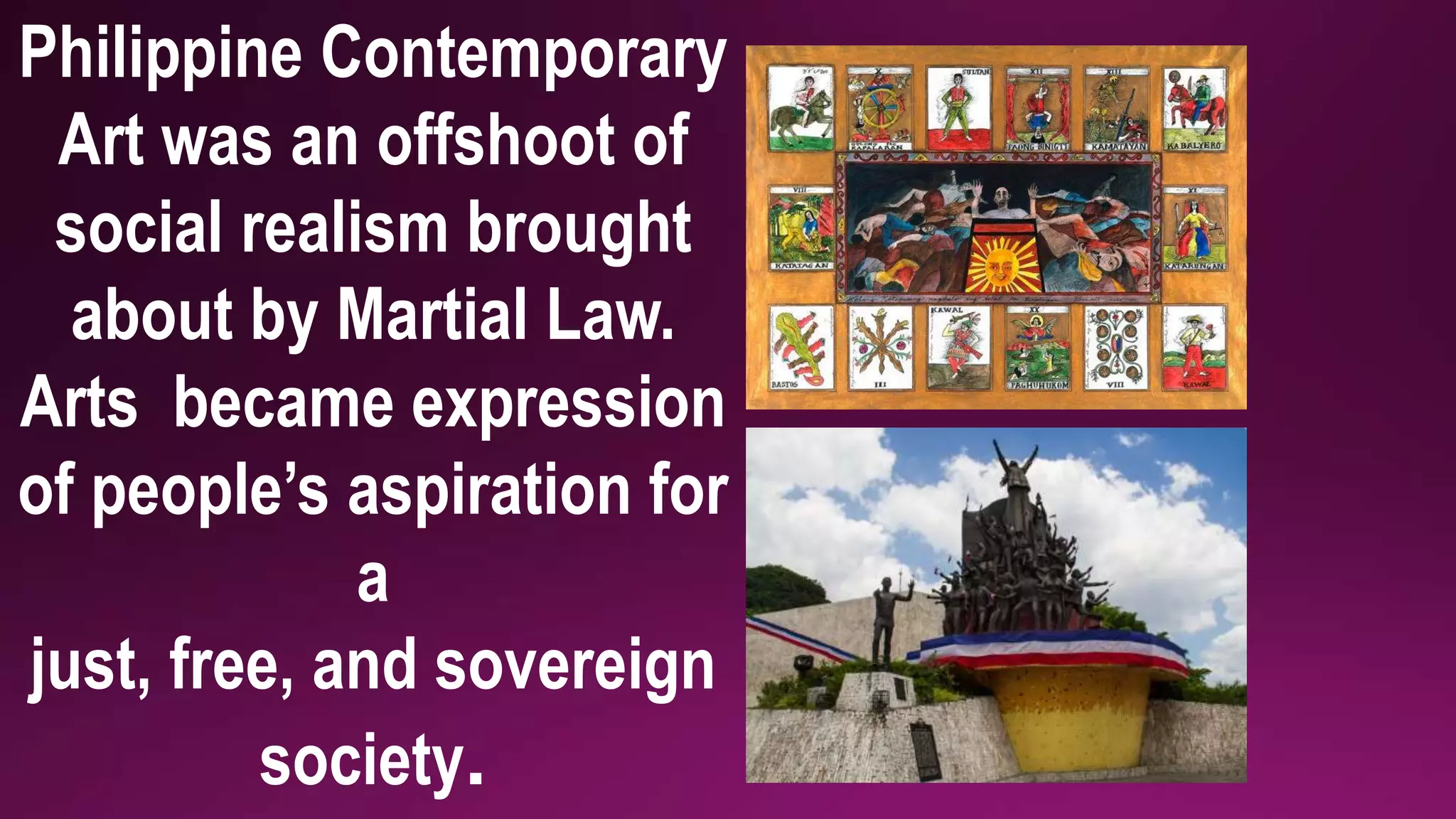 contemporary arts in the philippines | PPTX