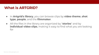 Artgrid | PDF | Video Software | Computer Software and Applications