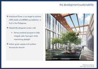 ArthaLand Tower Building Presentation | PDF
