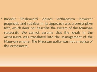 Arthasastra.pptx PowerPoint presenataion | PPTX