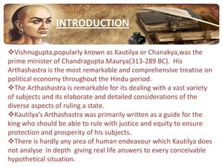 Arthashastra | PPTX