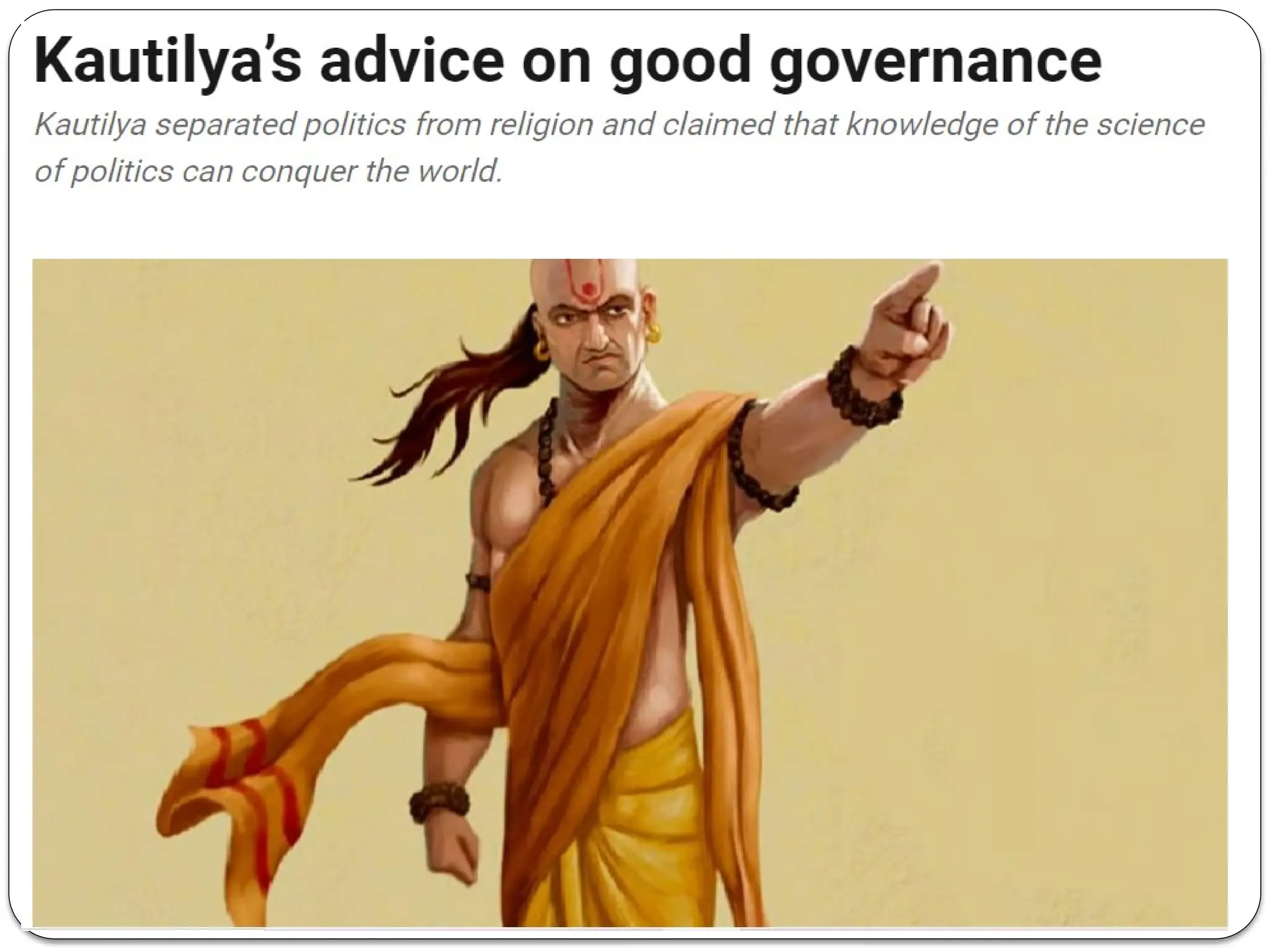 Arthashastra Kautilya Chanakya Sem 1 IKS | PPTX