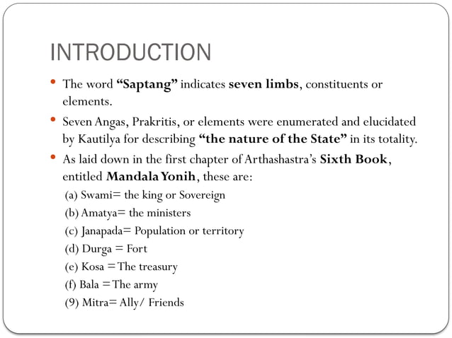 Arthashastra Kautilya Chanakya Sem 1 IKS | PPT