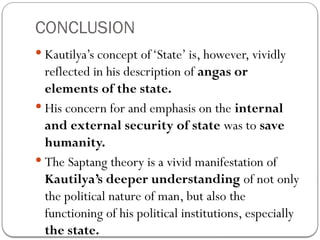 Arthashastra Kautilya Chanakya Sem 1 IKS | PPTX