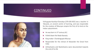 Arthashastra & corporate governance ppt | PPTX