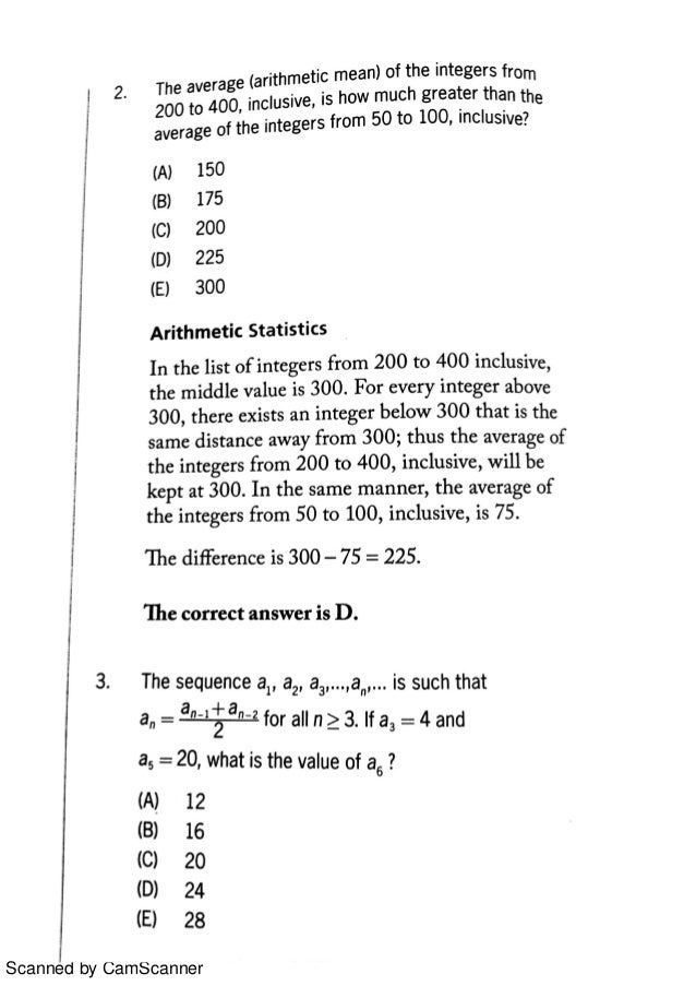 GREKing Arithmetic Problems Part 1 GREKing Arithmetic Problems Part 1
